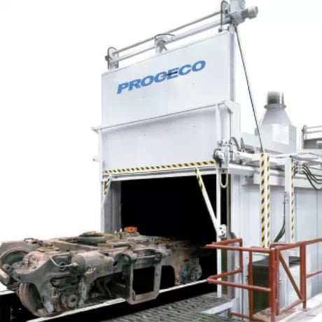 Rail-Fed Washers for Wagon and Passenger Car Bogies | PROCECO